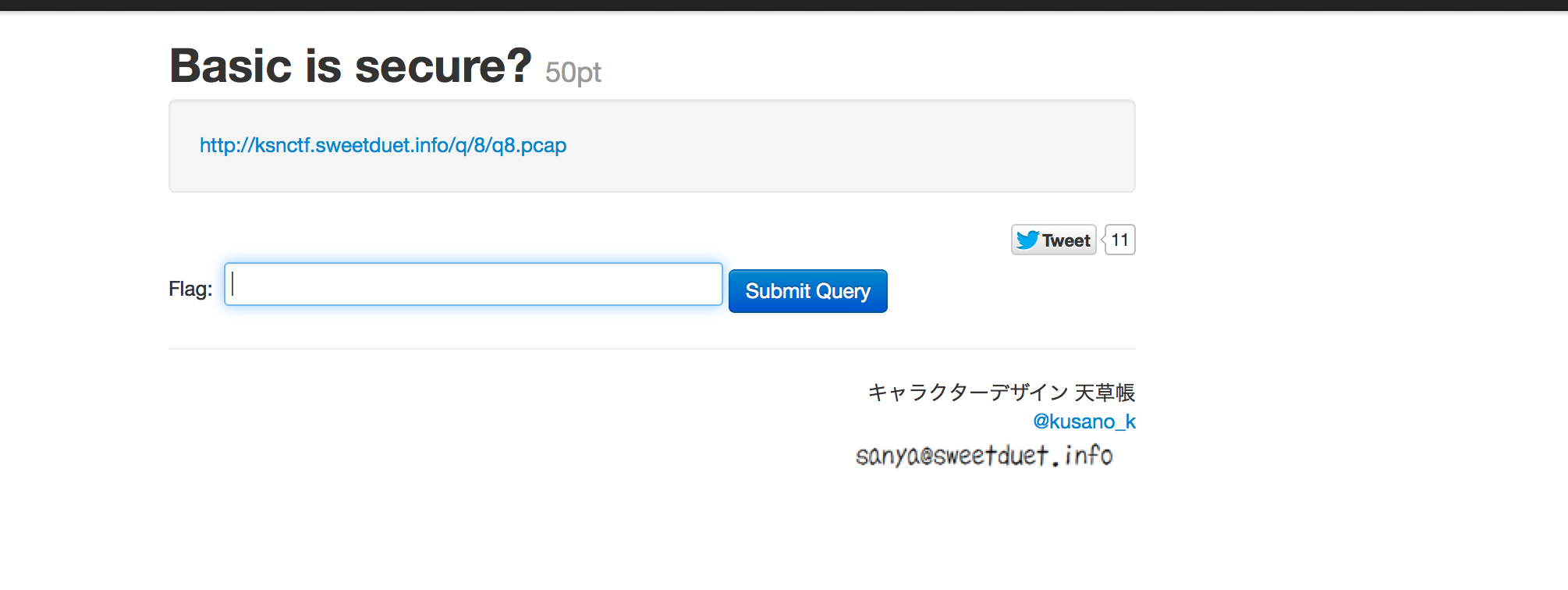 ksnctf – 8 Basic is secure? - Eyes, JAPAN Blog