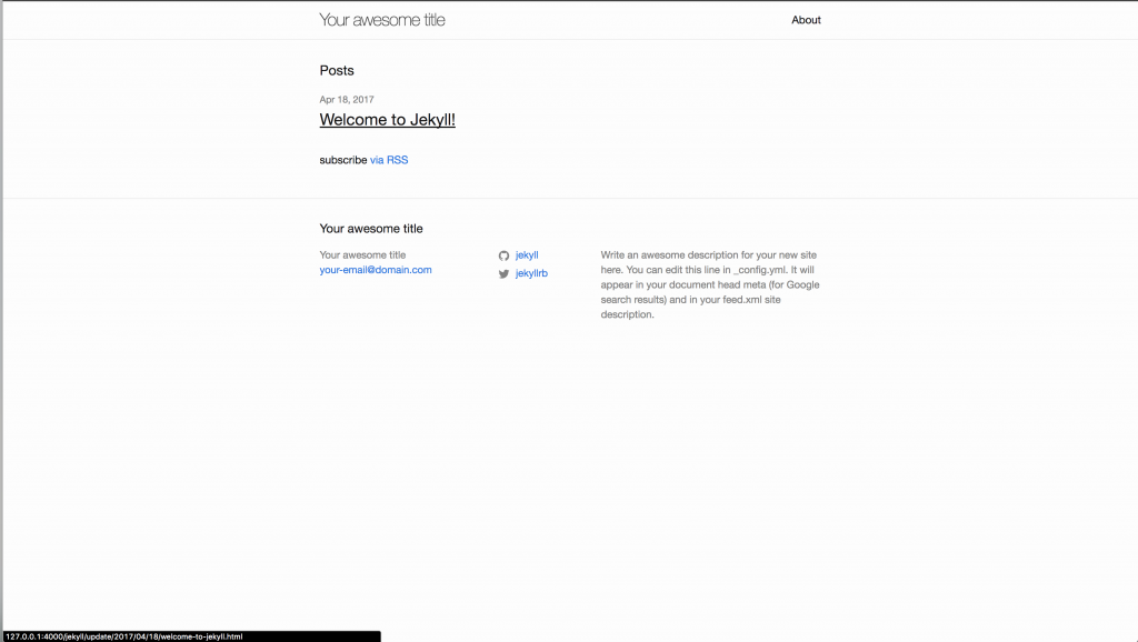 Jekyll使ってみました! - Eyes, JAPAN Blog