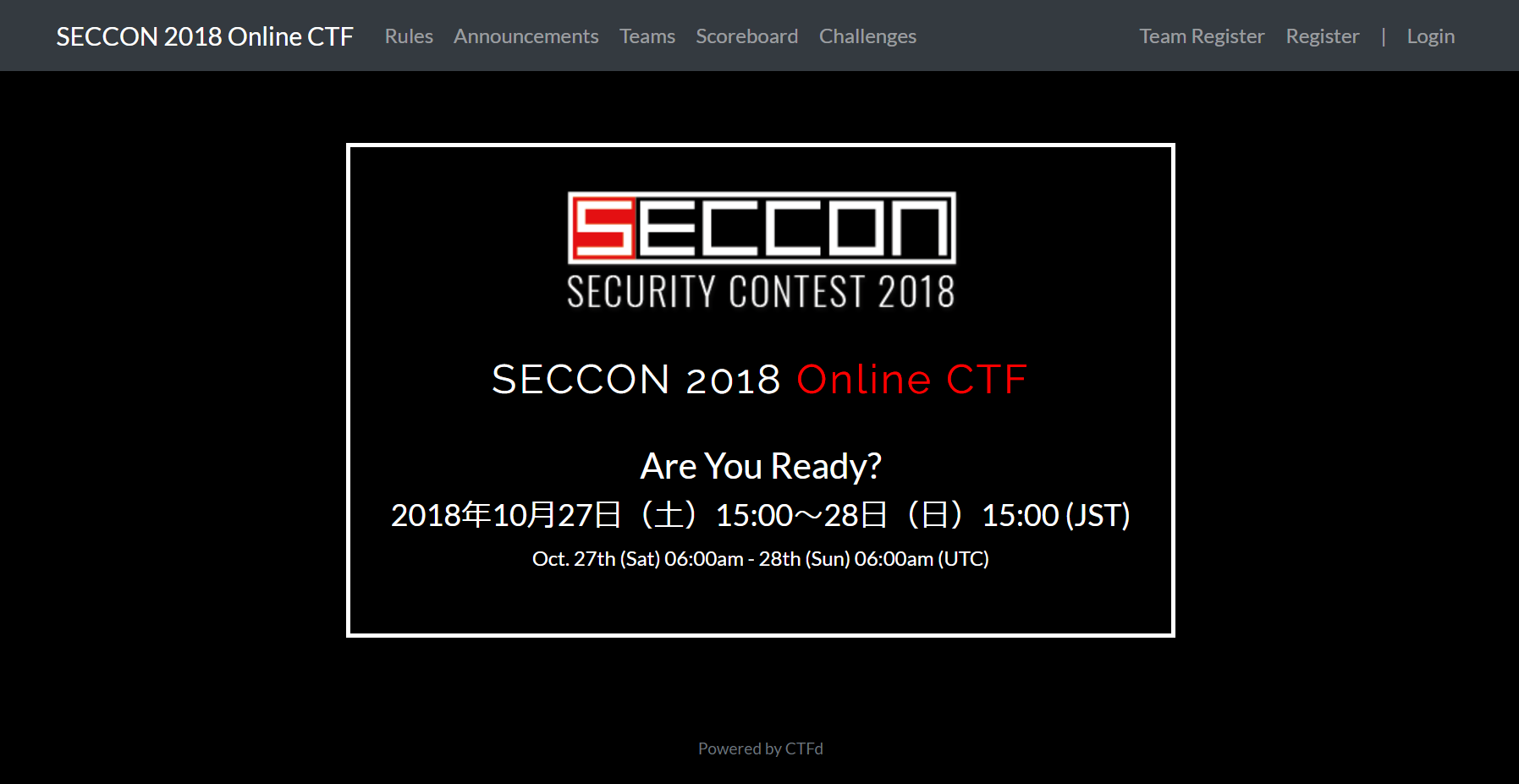 SECCON 2018 Online CTF 参加レポート - Eyes, JAPAN Blog